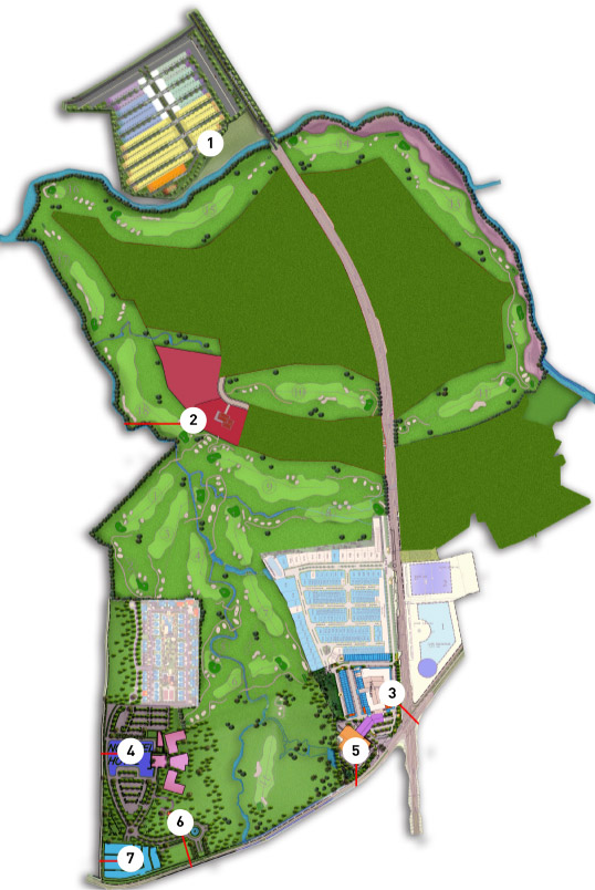 Golf Club House - The Surroundings : KEC